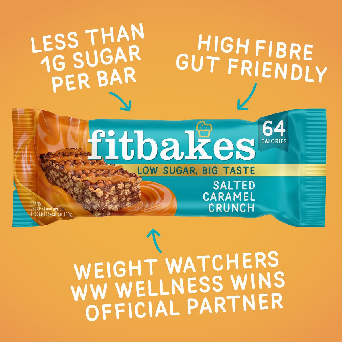 Belgian Chocolate Crunch Low Sugar Bar – Fitbakes®