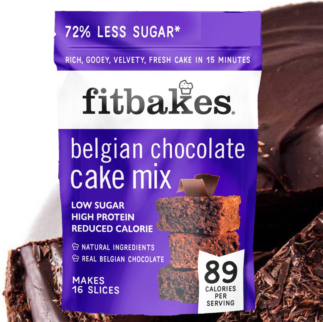 Belgian Chocolate Keto Cake Mix – Fitbakes®