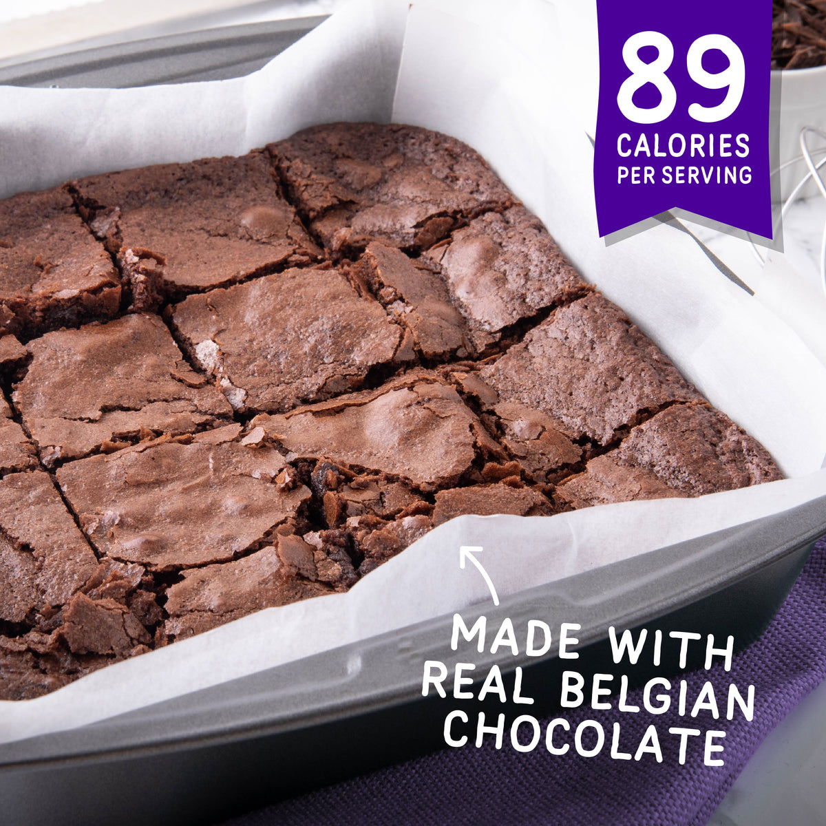 Belgian Chocolate Keto Cake Mix – Fitbakes®